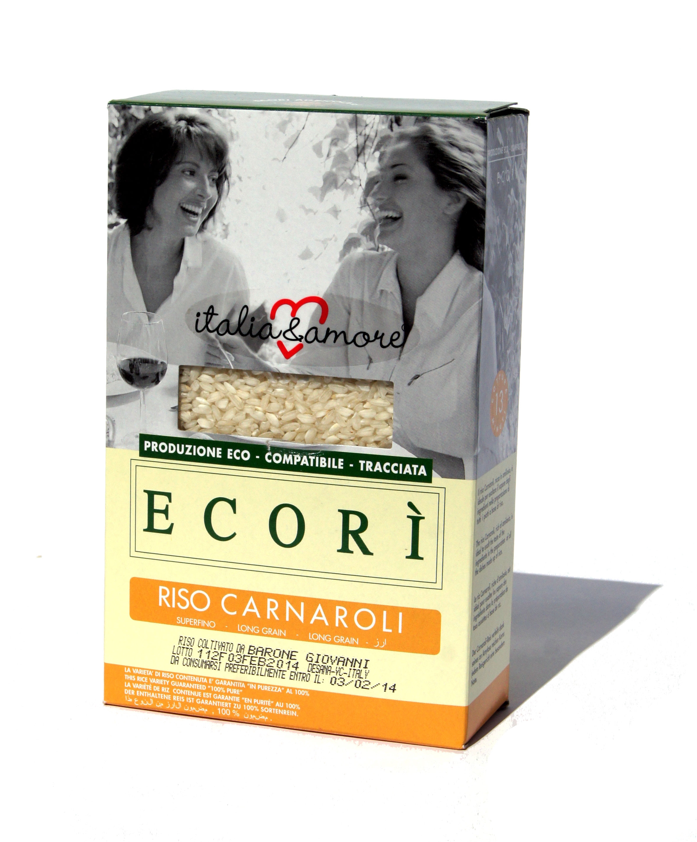 Riso Carnaroli 1 KG | Pasta - Reis - Polenta | Feinkost | Italia&Amore ...